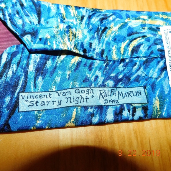 RM Style by Ralph Marlin | Accessories | Vintage Rm Style Van Gogh ...